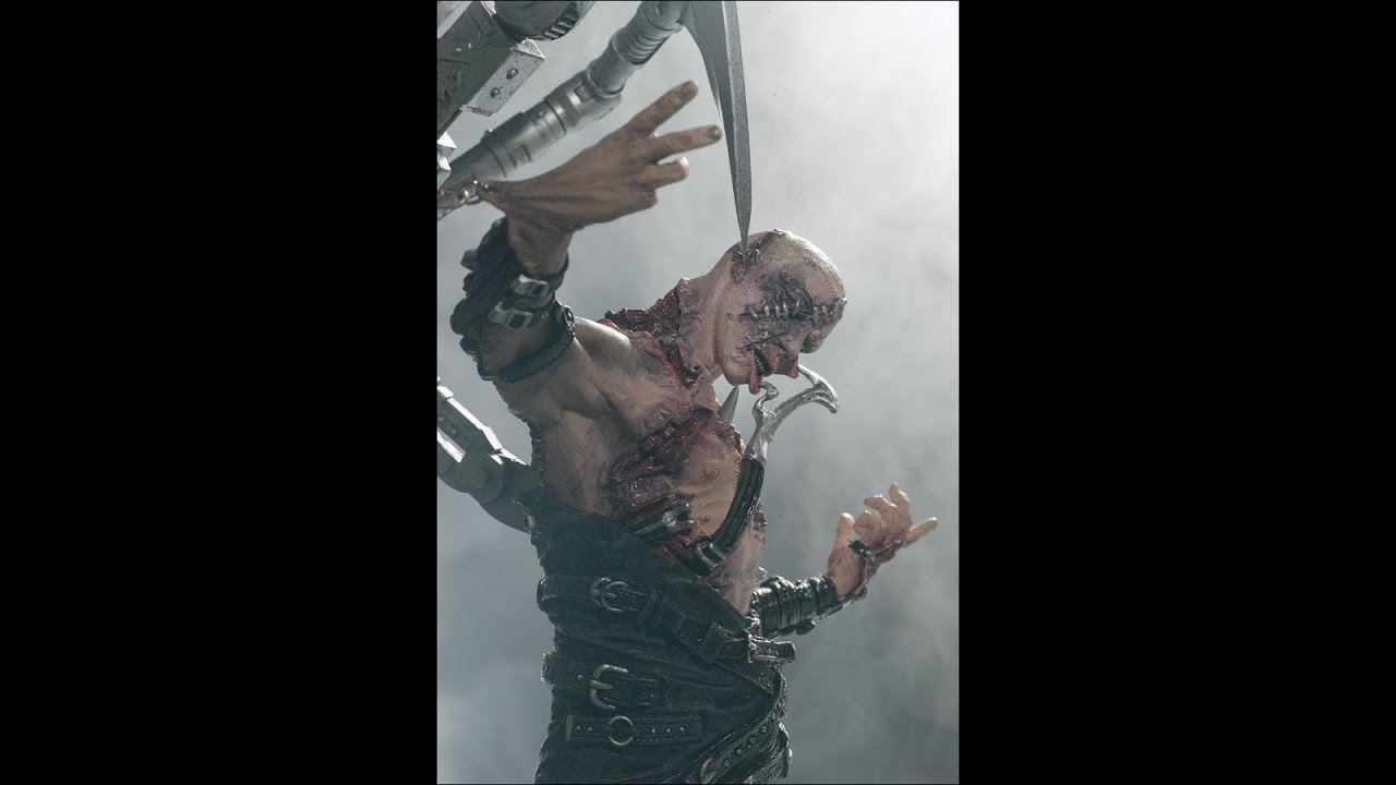 Clive Barker Tortured Souls Zain figure - YouTube