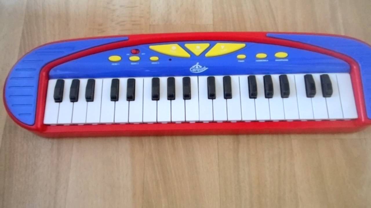 Carousel My First Kids Keyboard - YouTube
