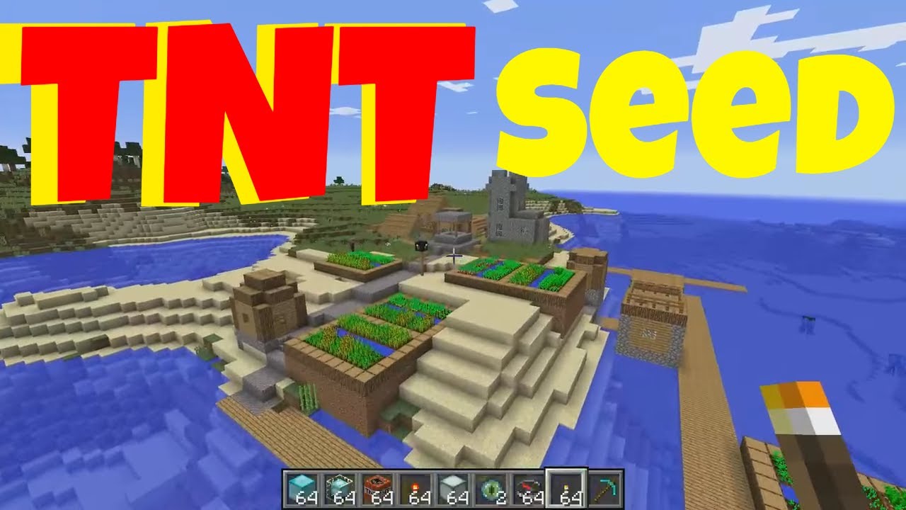 Minecraft Seed Showcase - TNT - Live Stream - YouTube