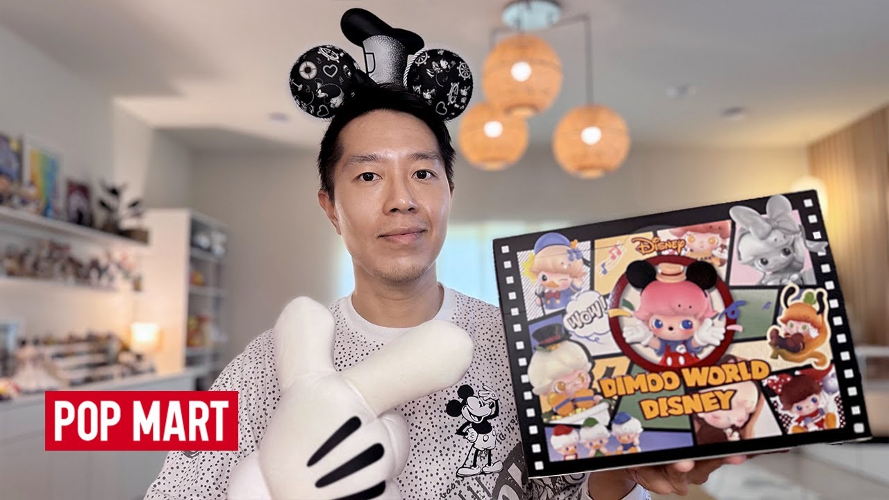 DIMOO x MICKEY & FRIENDS!! POP MART: DIMOO WORLD x DISNEY Series Vinyl ...