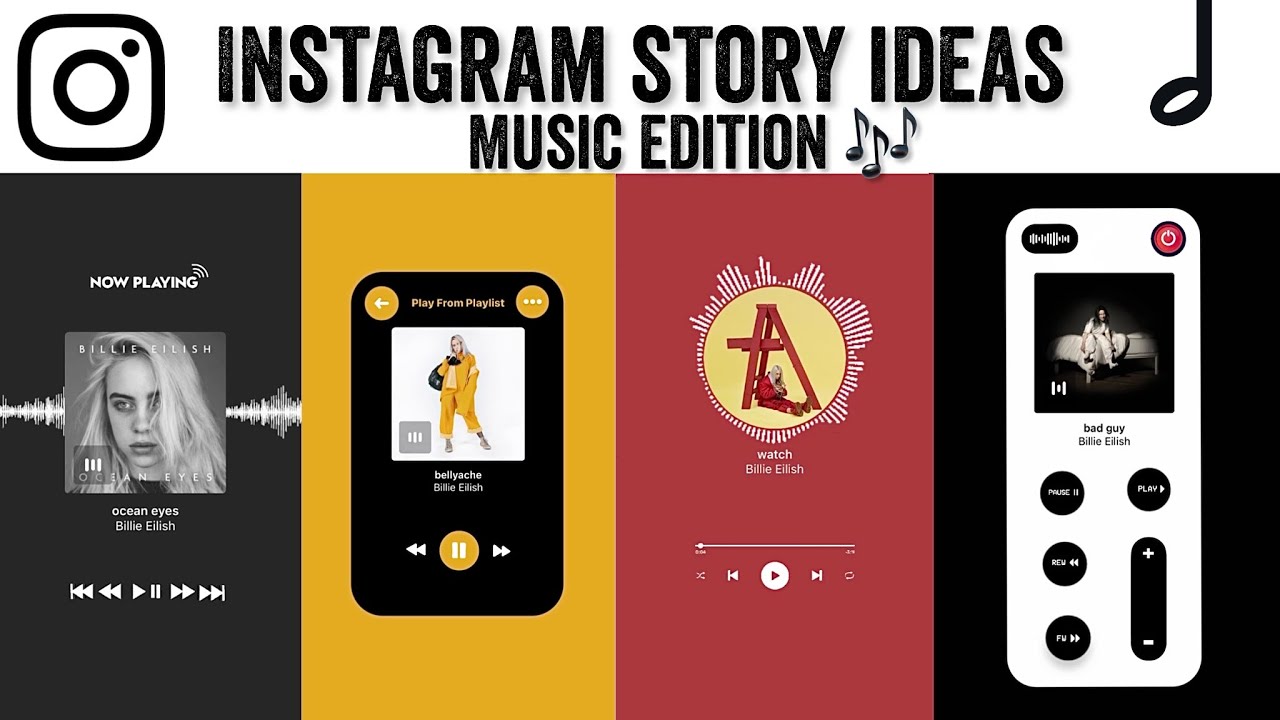 7 CREATIVE WAYS TO SHARE MUSIC ON INSTAGRAM STORIES - YouTube