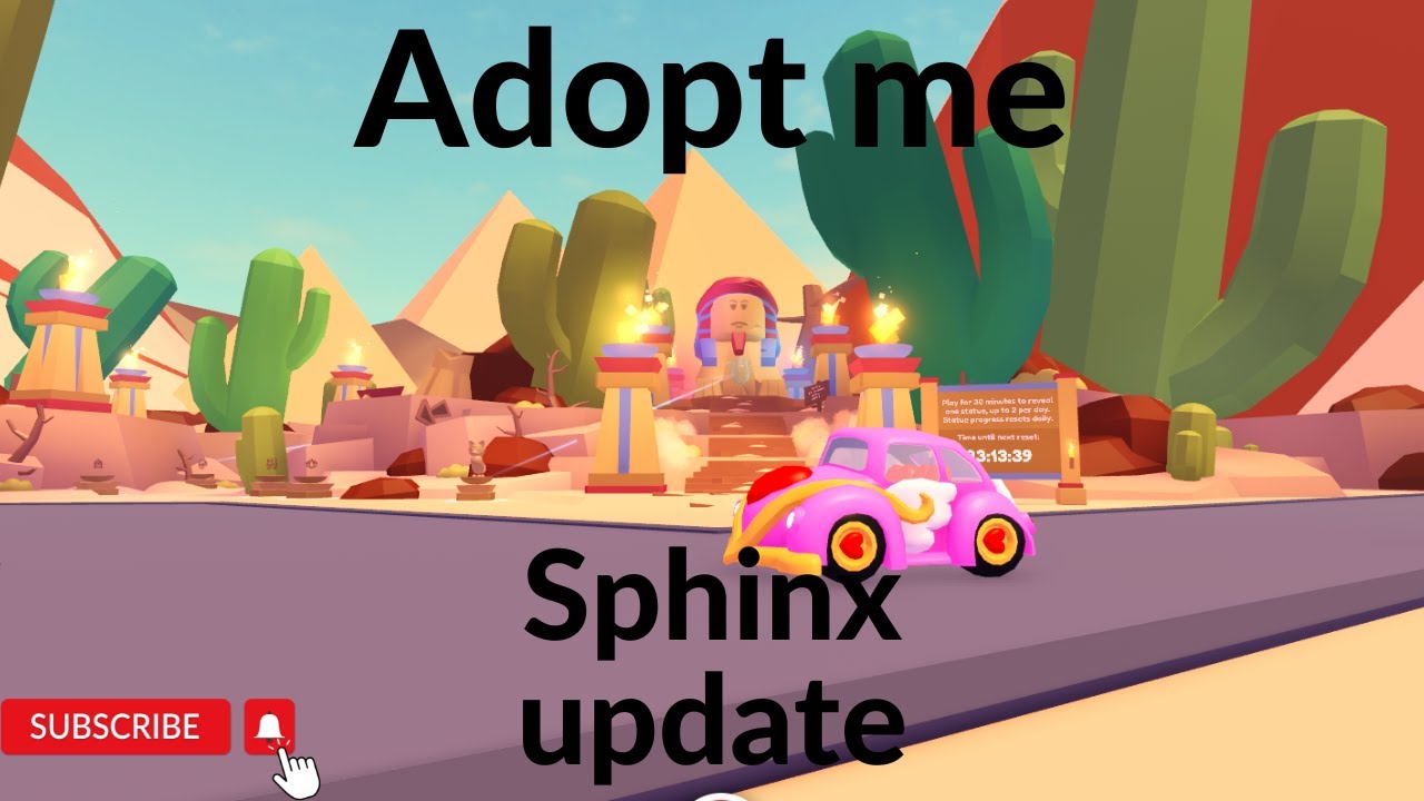 Checking out the New Sphinx update in adopt me - YouTube