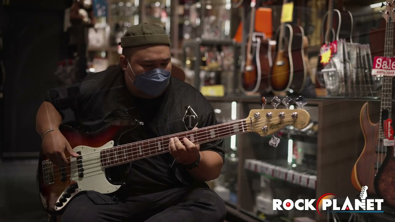 New 2022 - Maya MJB75 Bass Demo - Rockplanet - YouTube