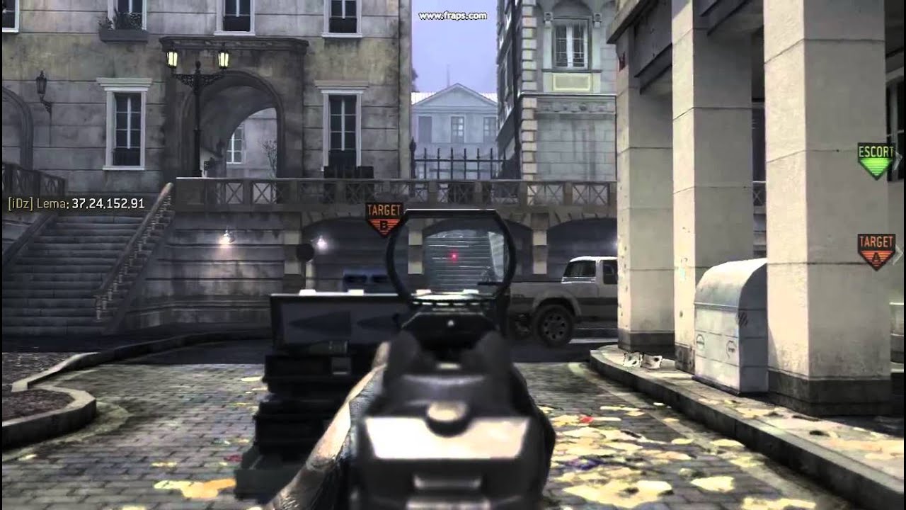 PC COD MW3 # Hardcore Throwing Knife Kill Cam 5 HSAD Lockdown - YouTube