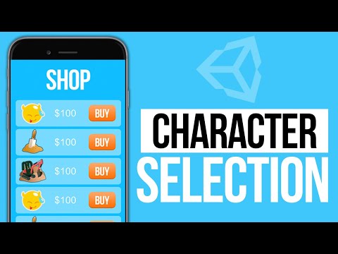 How to make Character Selection in Unity - YouTube
