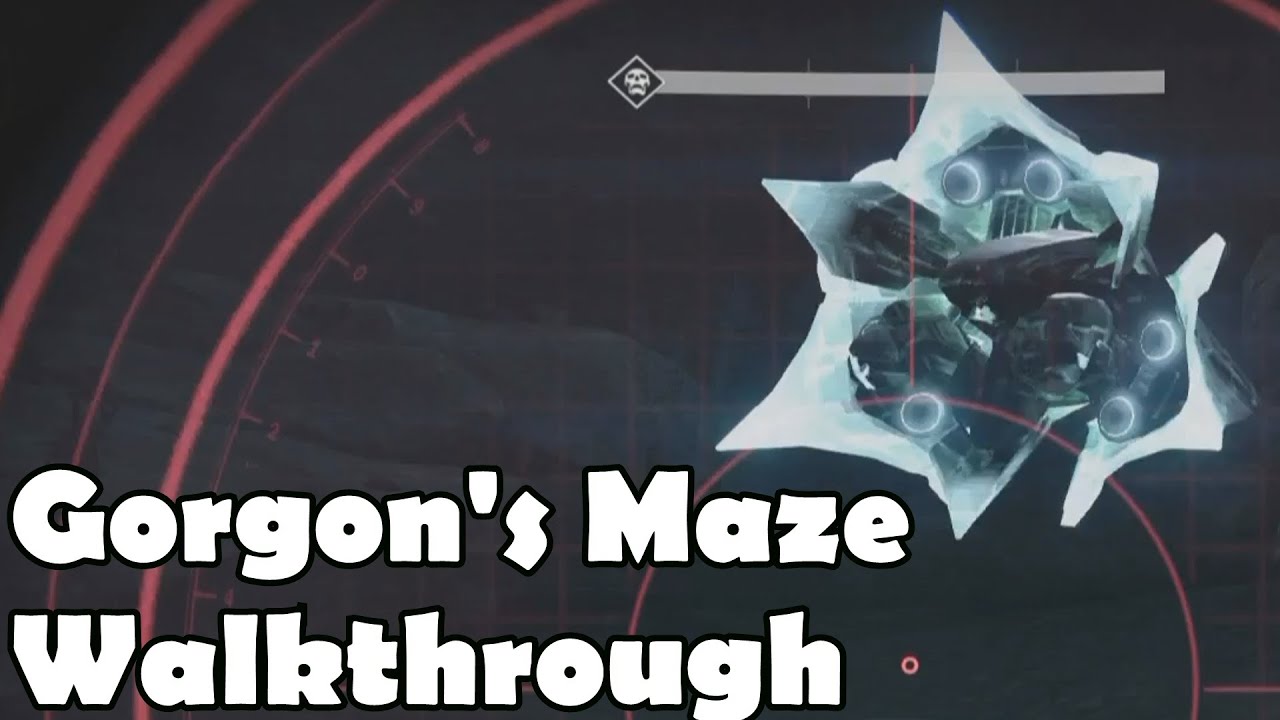 Destiny Vault of Glass how to get pass Gorgan Labrynth Maze to second ...