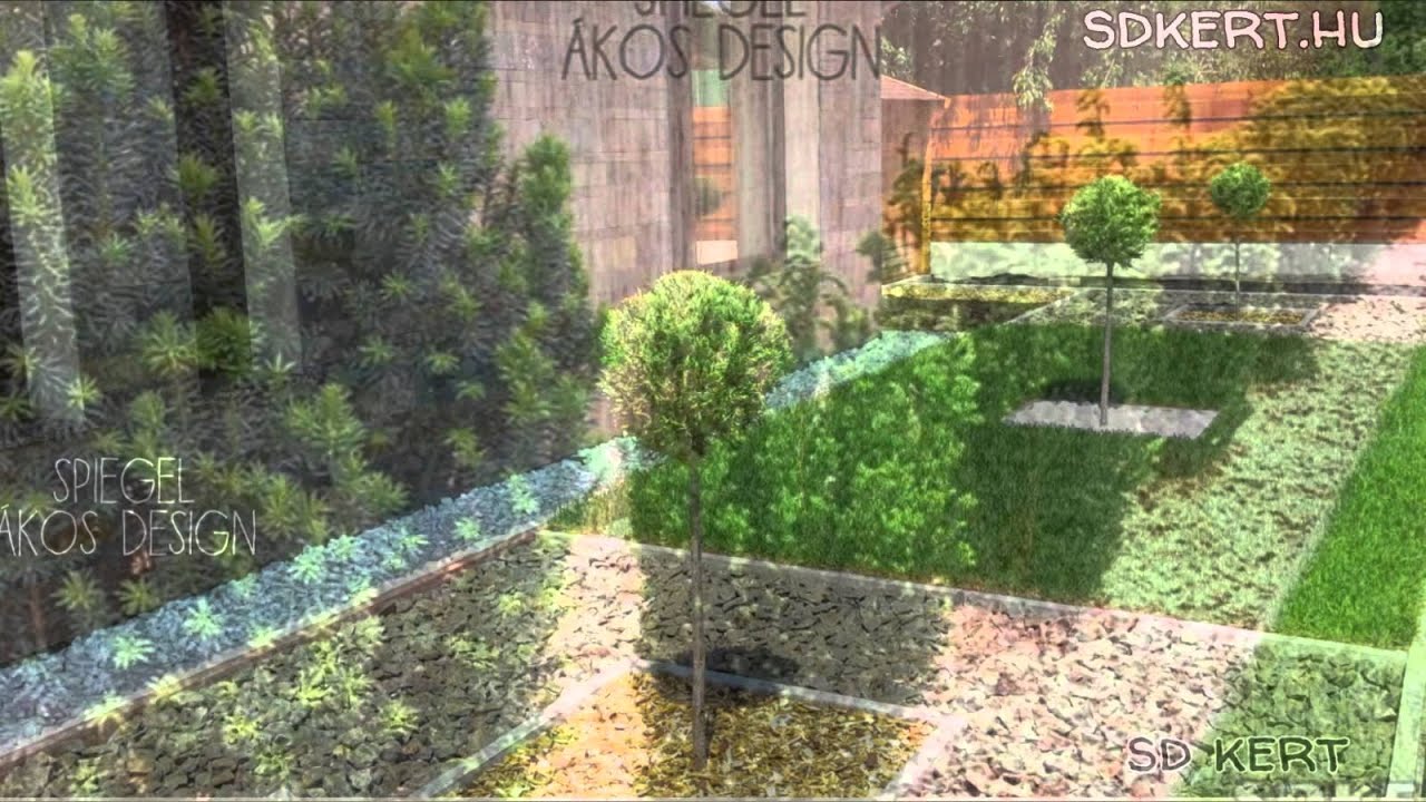 Modern kerti stílusok, szép kert ötletek - YouTube
