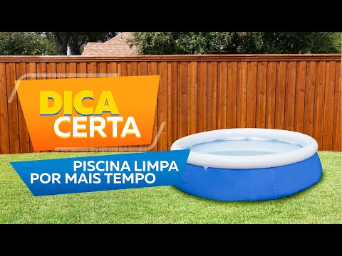 PISCINA DE PLÁSTICO: CUIDADOS E TRATAMENTO DA ÁGUA | Loja Sertão