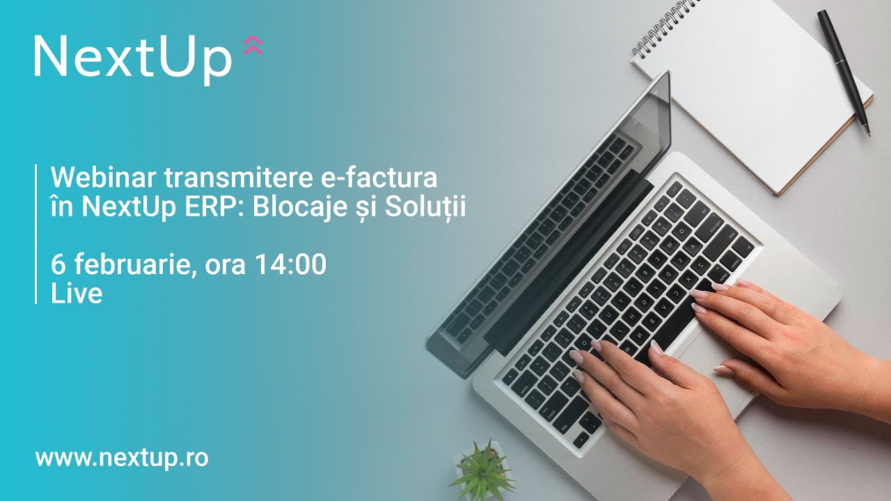 Q&A E-Factura în NextUp ERP - YouTube