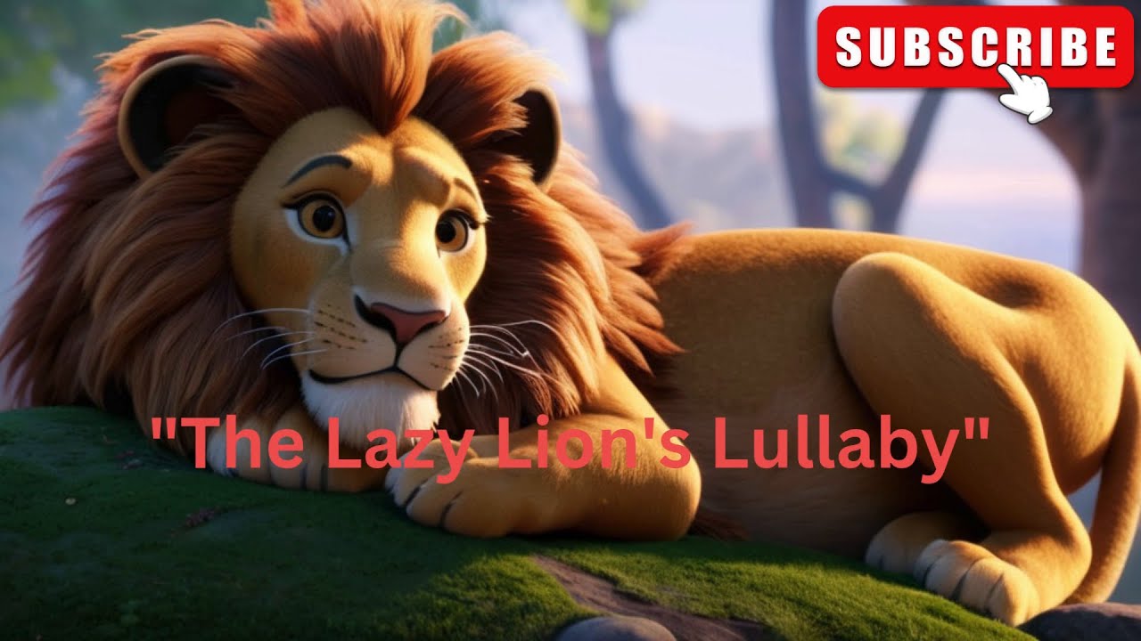 The Lazy Lion's Lullaby // Nursery Rhymes & Kids Songs // 3D - YouTube