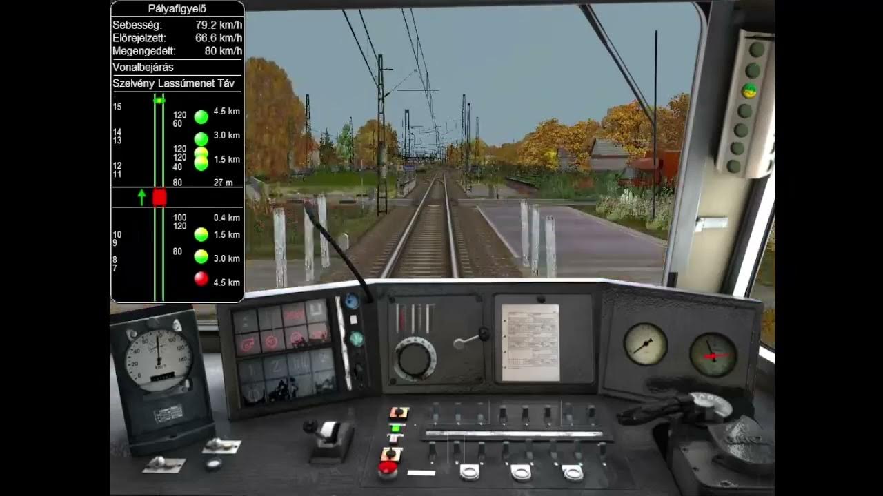 MSTS OPEN RAILS The Line Nr.100c Miskolc Tiszai-Nyíregyháza - YouTube