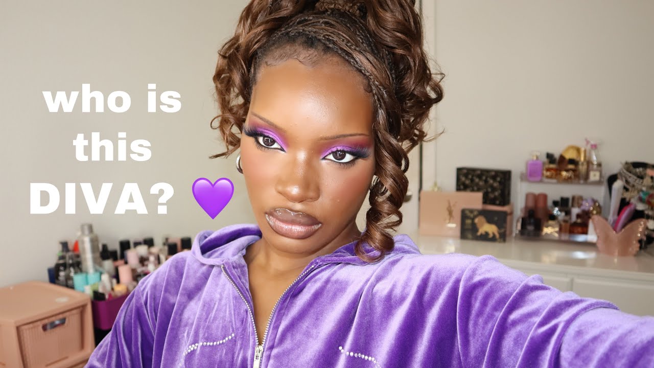 everyday makeup that's fit for a DIVA 💜 (in depth) - YouTube