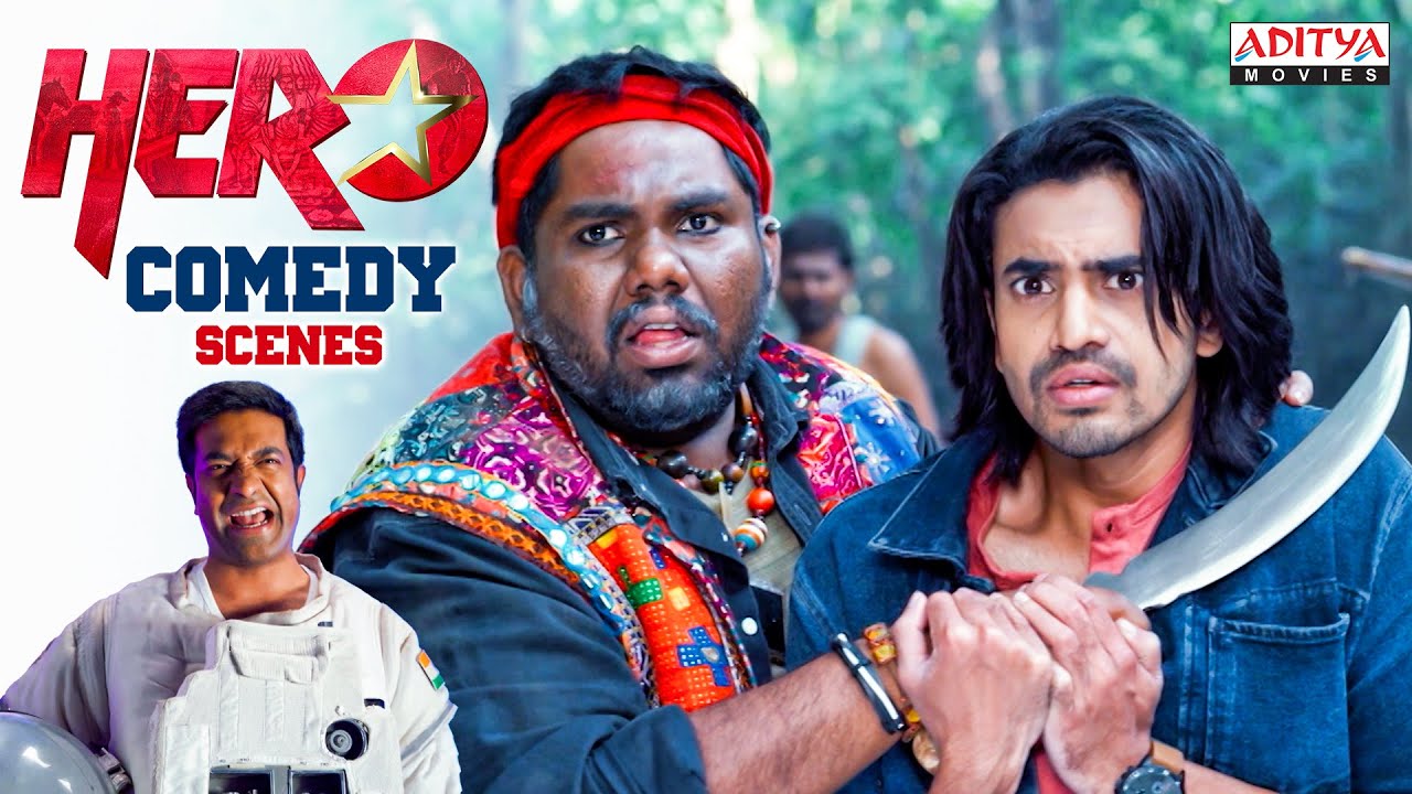 "Hero" Hindi Dubbed Movie Comedy Scenes | Ashok Galla, Nidhhi Agerwal ...