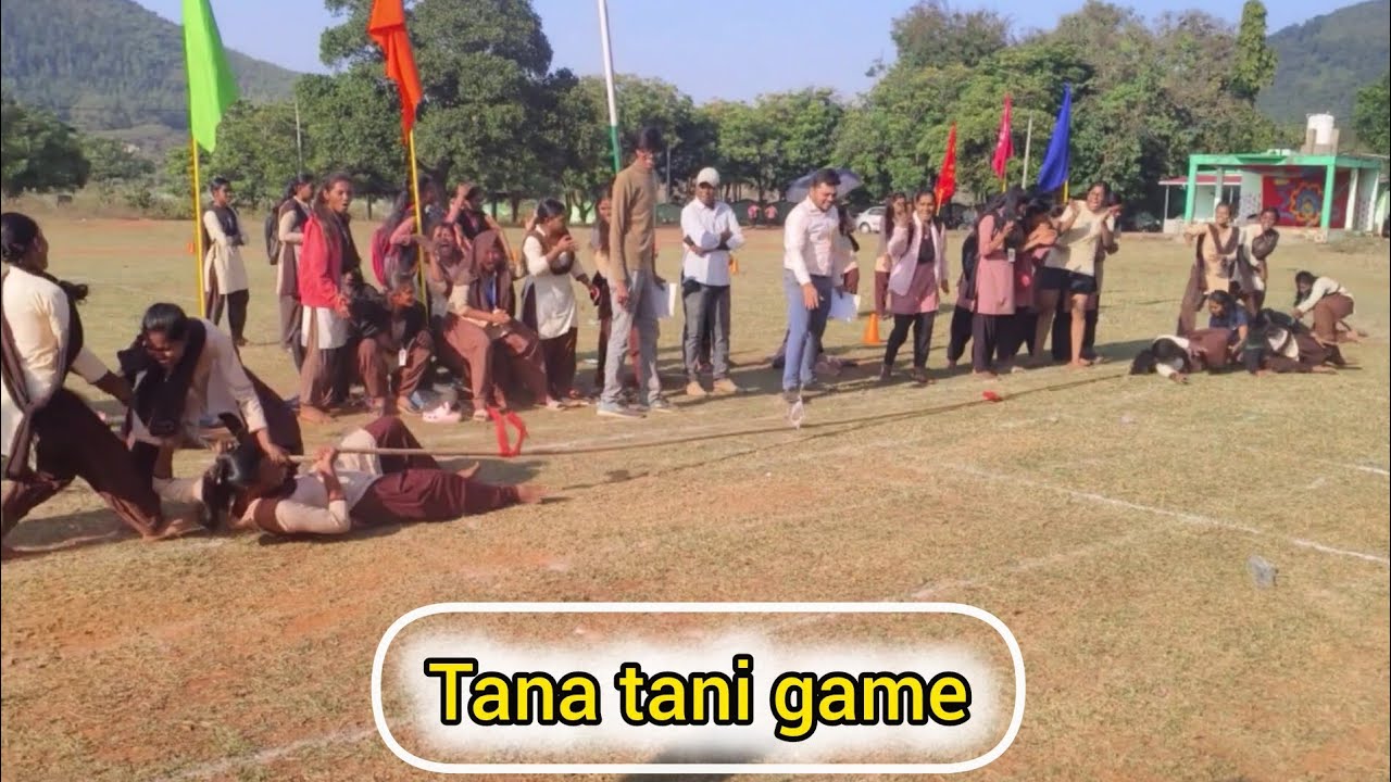 tug of war game in A. M.C.S College Tikabali, 37th Annual Athletic Meet ...
