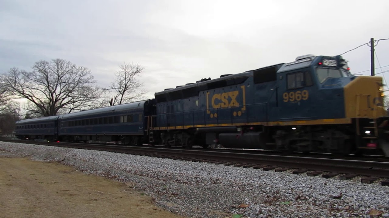 CSX Geometry Train W003! ft- CSXT 9969 - YouTube