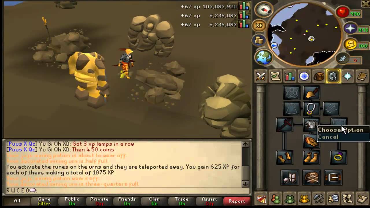 Runescape Ultimate Living Rock Cavern Mining Guide 80k-100k+ Xp Per ...