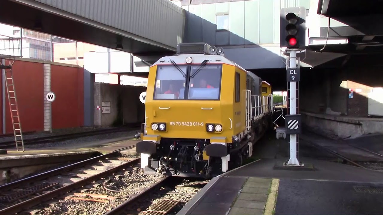 NIR Sandite MPV at Belfast Central & Lagan Bridge 2/10/17 & 5/10/17 ...