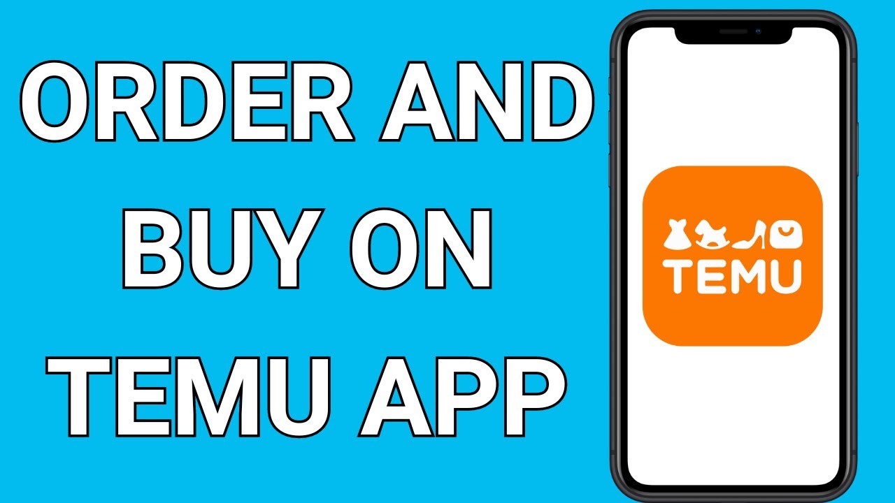 HOW TO ORDER AND BUY ON TEMU APP - YouTube