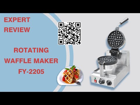 Commercial Waffle Maker for Hotels Rotating Waffle Maker Factory