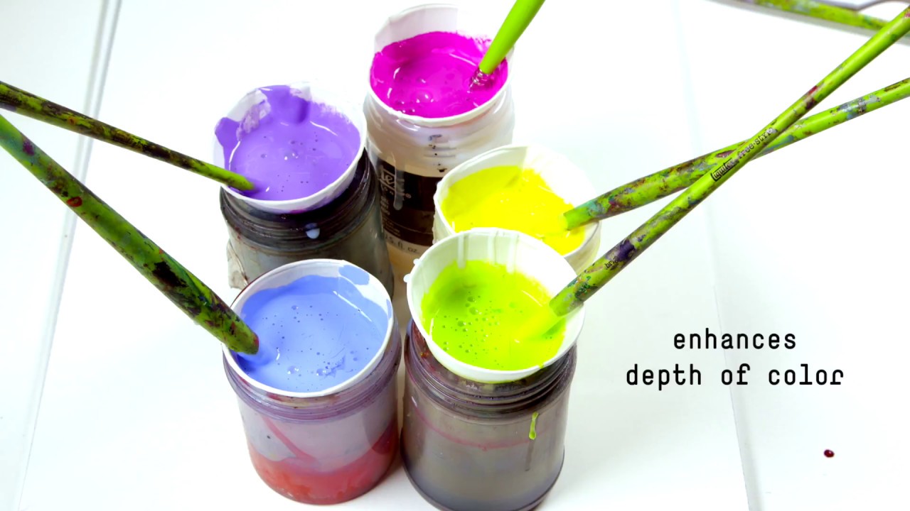 Liquitex String Gel - YouTube