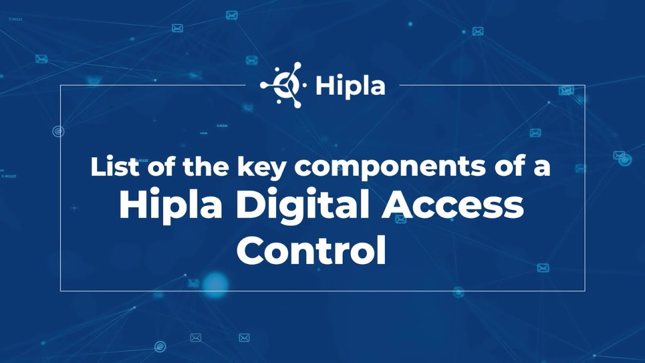 Understanding the Key Components of Hipla Digital Access Control - YouTube