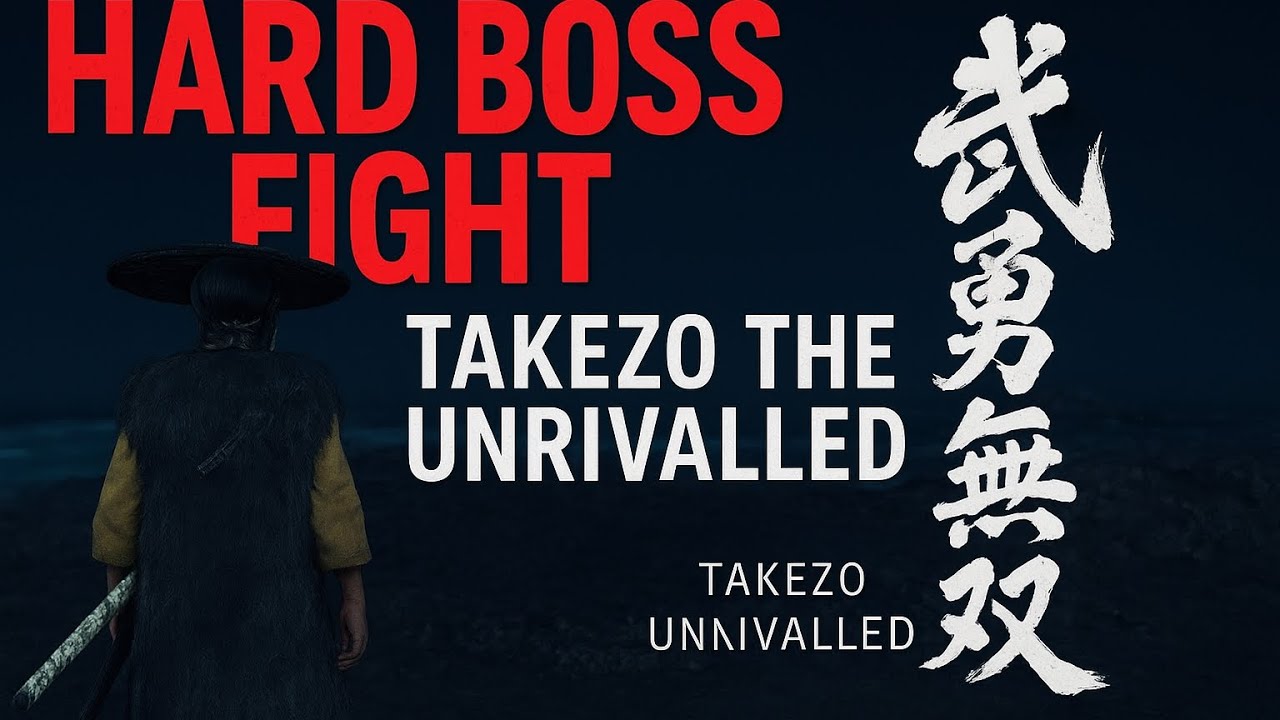 Beating Takezo the Unrivalled on Hard | Ghost of Yōtei Boss Fight 4K ...