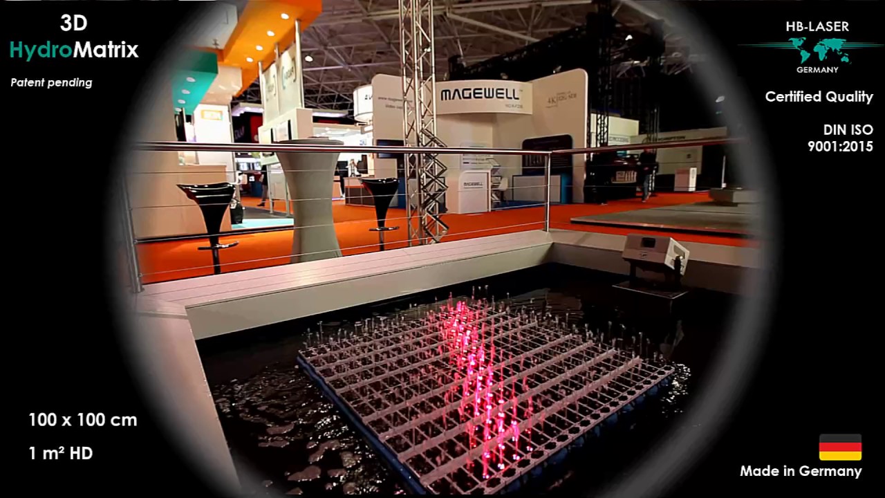 3D HydroMatrix HD - Operation Examples - YouTube