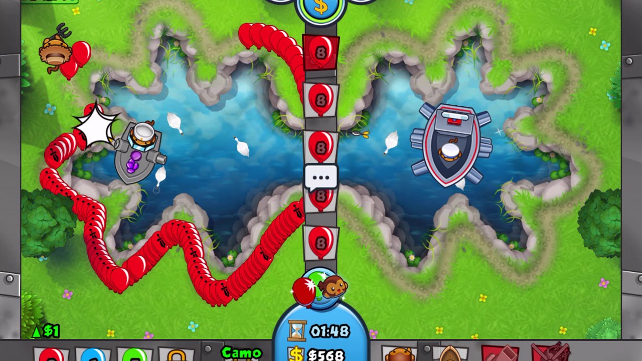Bloons TD Battles random lead dungeon battles - YouTube