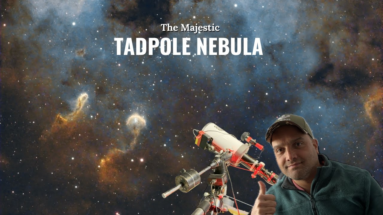 Chasing a galaxy, took close-up of the Most Breathtaking Nebula! टैडपोल ...