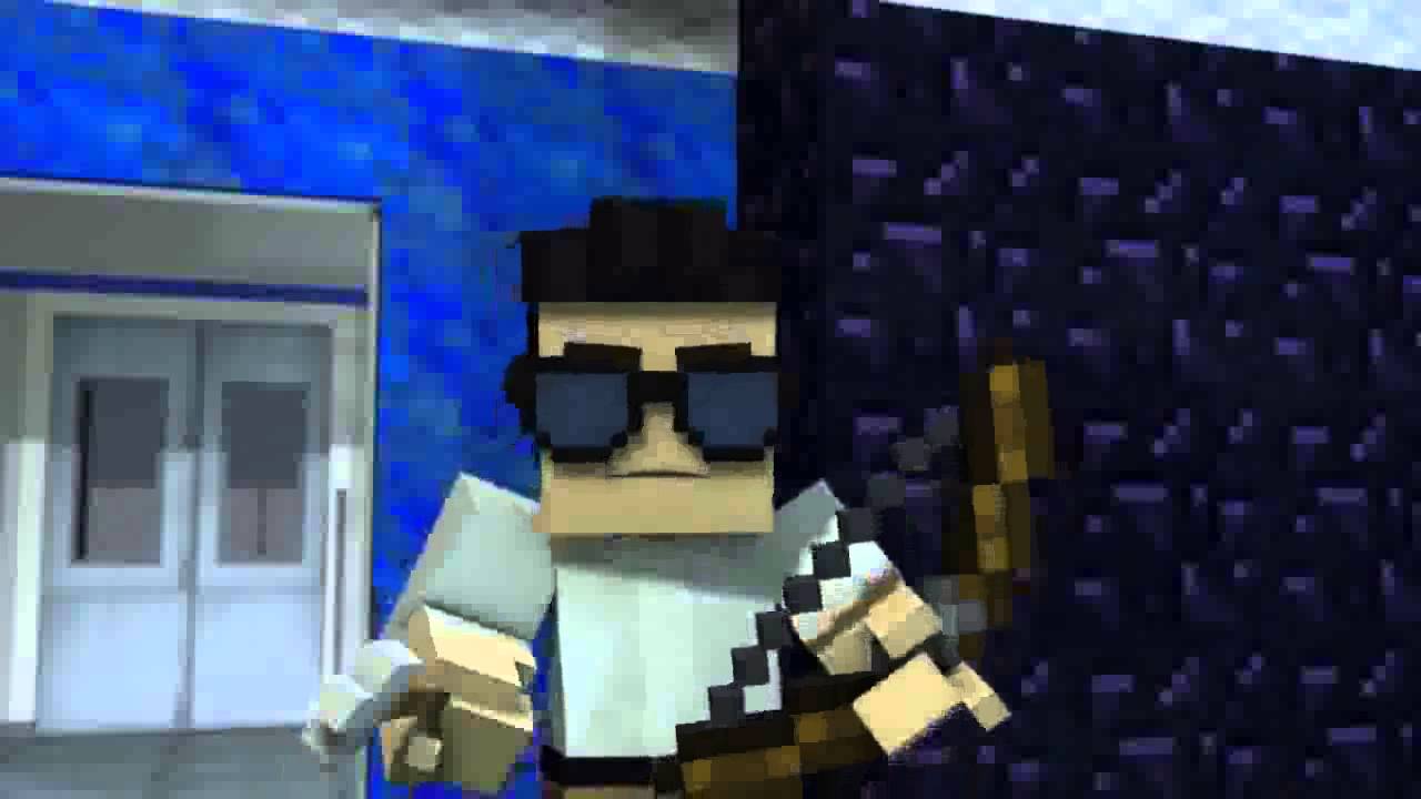 Minecraft Style A Parody of PSYs Gangnam Style Music Video - By ...