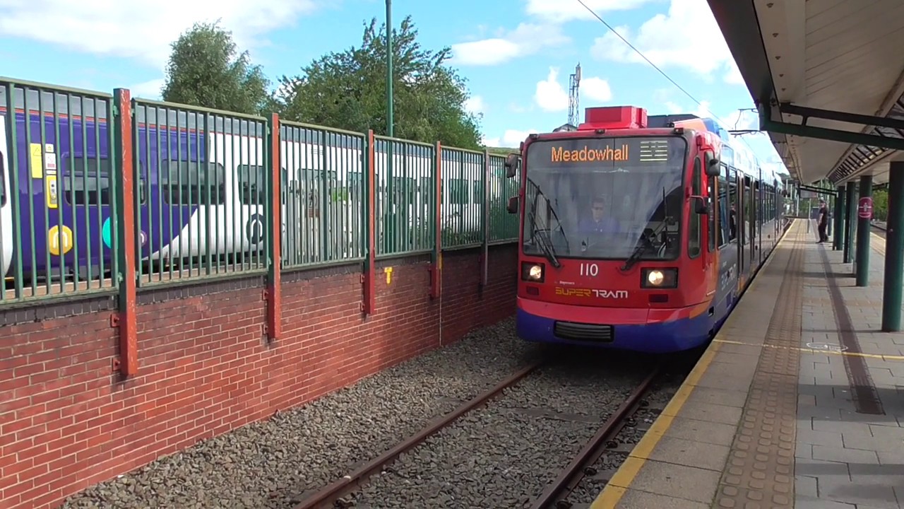 Sheffield Supertram Ride - Meadowhall Interchange to Castle Square ...