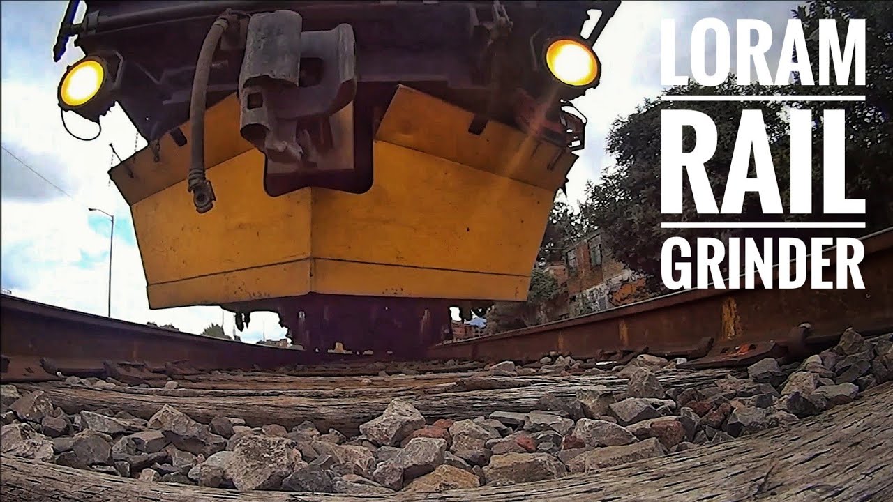 🔥KCSM Morelia Conocimos el LORAM RAIL GRINDER (Esmerilador de rieles ...
