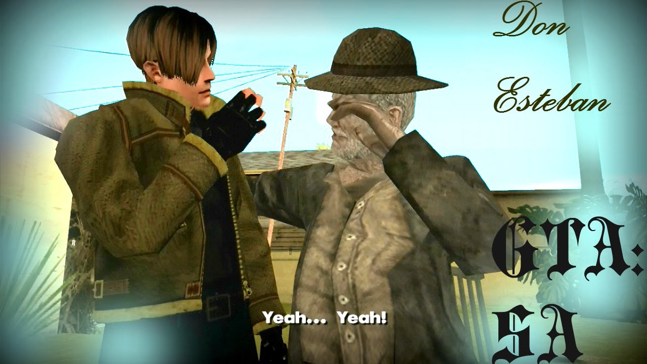 GTA / Resident Evil: Leon Kennedy & Don Esteban .. - YouTube