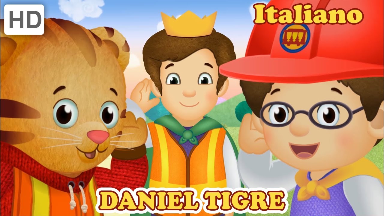 Daniel Tigre in Italiano 💼👔 Diversi lavori in giro per la città 🏤📬 30 ...