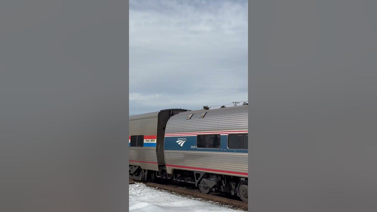 Amtrak P041 with Phase VII Viewliner - YouTube