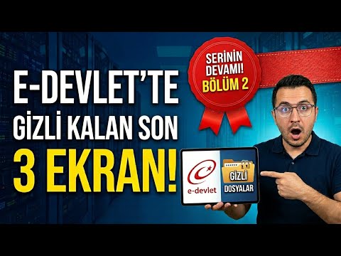 KİMSENİN BİLMEDİĞİ 3 E-DEVLET ÖZELLİĞİ! ⚠️ (Tapu, Fesih ve Emeklilik)