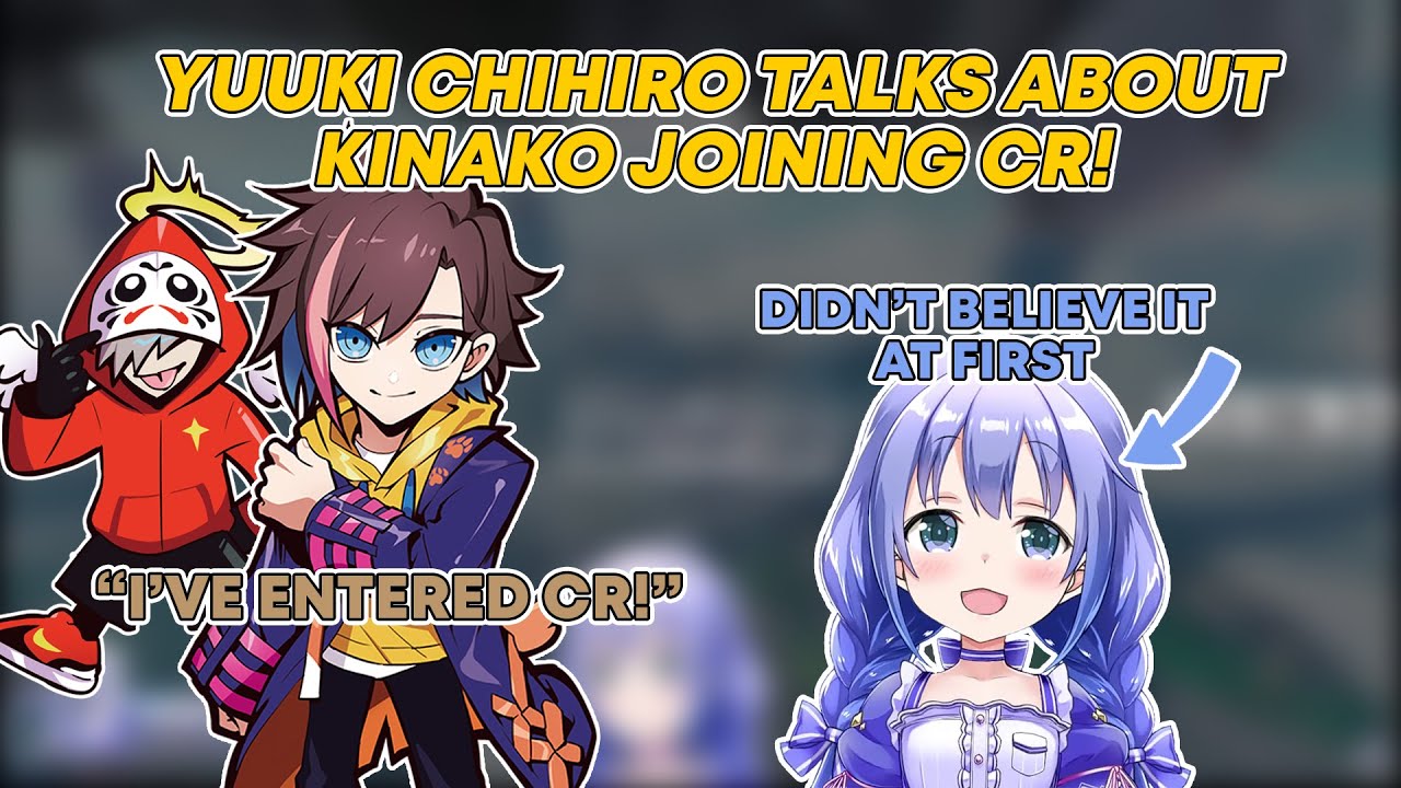 [ENG SUB] Yuuki Chihiro talks about Kinako joining CR! [KNR/Kinako/きなこ/勇気ちひろ/YuukiChihiro] - YouTube