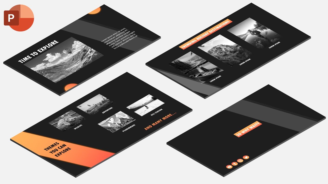 Animated Slide Deck in PowerPoint | Pitch Deck for Business ...