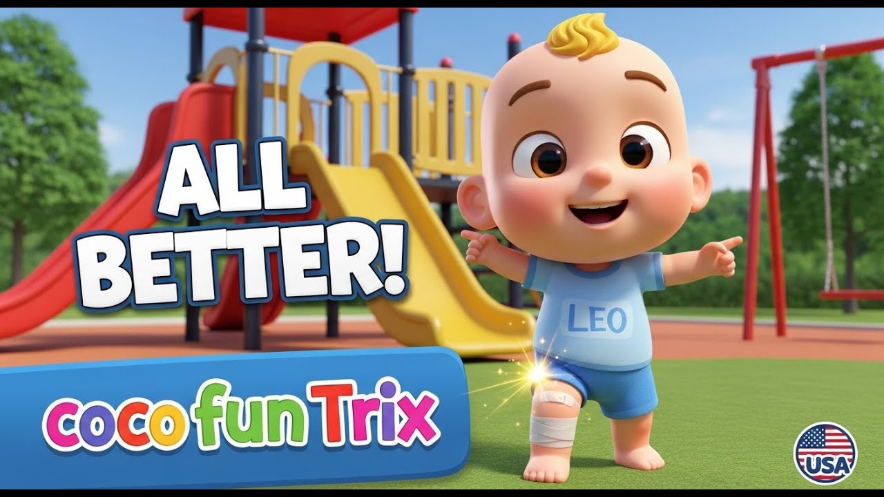 Boo Boo Healing Song for Kids 👶🩹 | Outdoor Nursery Rhymes | coco fun ...