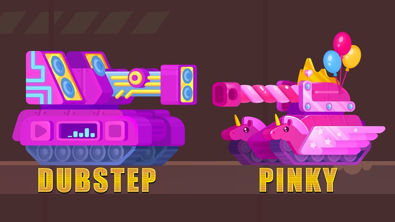 Tank Stars Gameplay Dubstep vs Pinky 2025 - YouTube