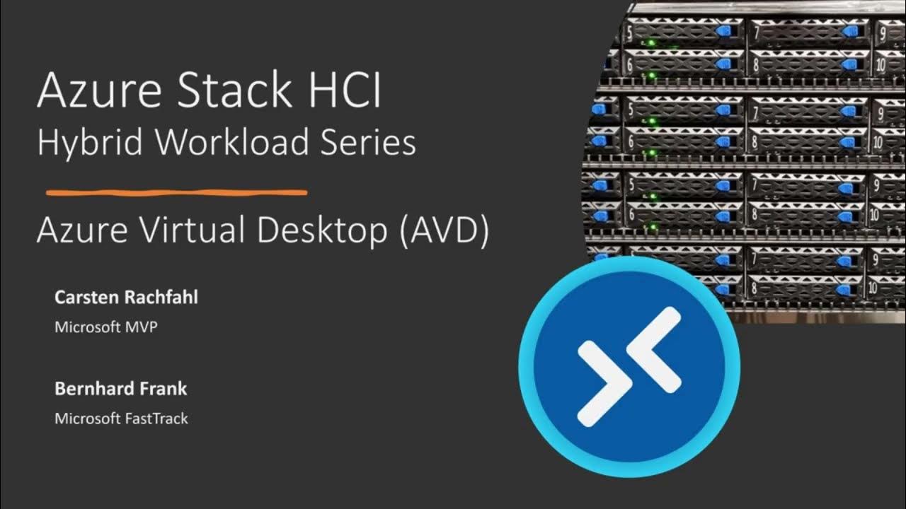 Azure Stack HCI - Hybrid Series - AVD - 09 Creating An AVD Workspace ...