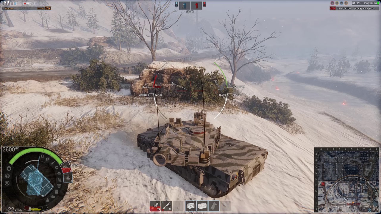 Armored Warfare: XM1A3 vs Challenger 2 ATDU - YouTube