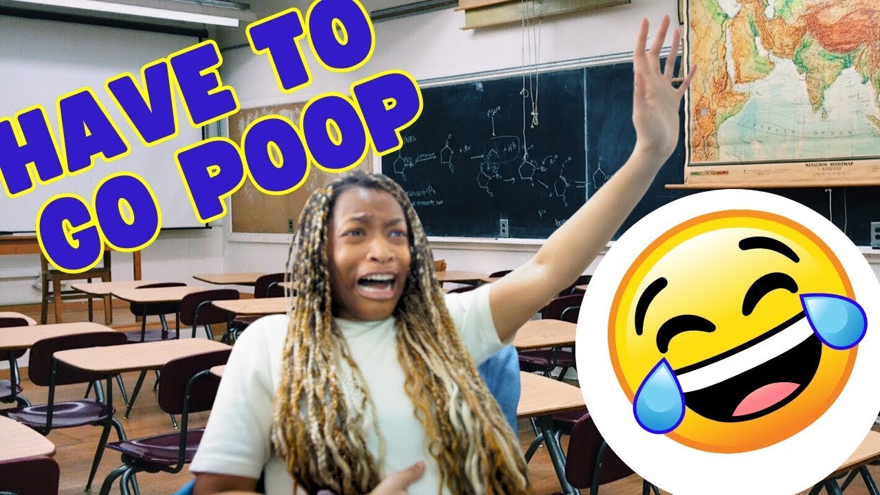 When you have to Poop but You Are at School - YouTube