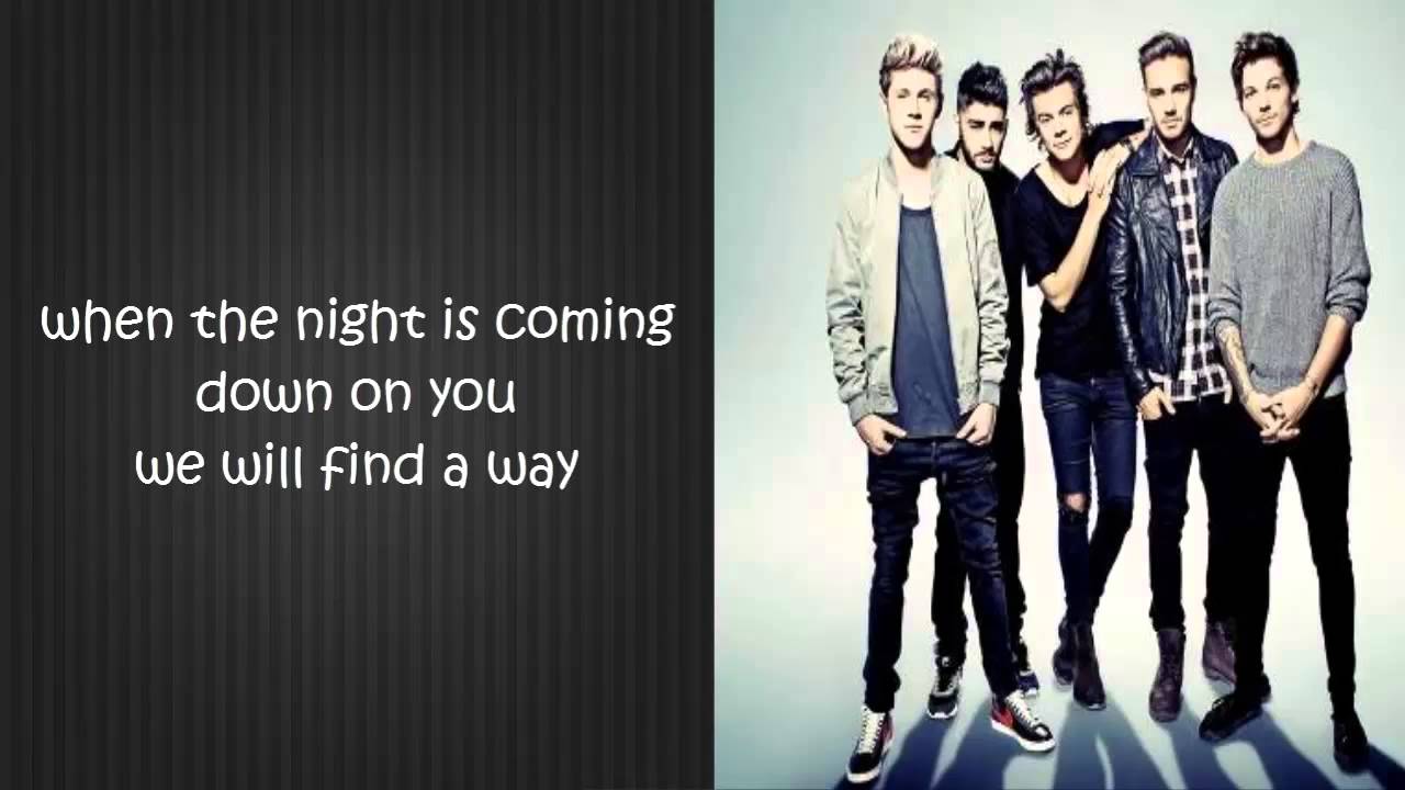 Through the Dark - One Direction Lyrics (Albun Midnight Memories) - YouTube
