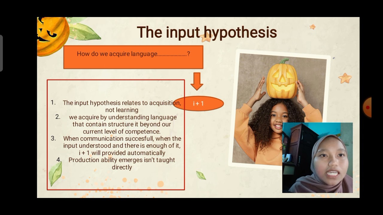 The Input Hypothesis - YouTube