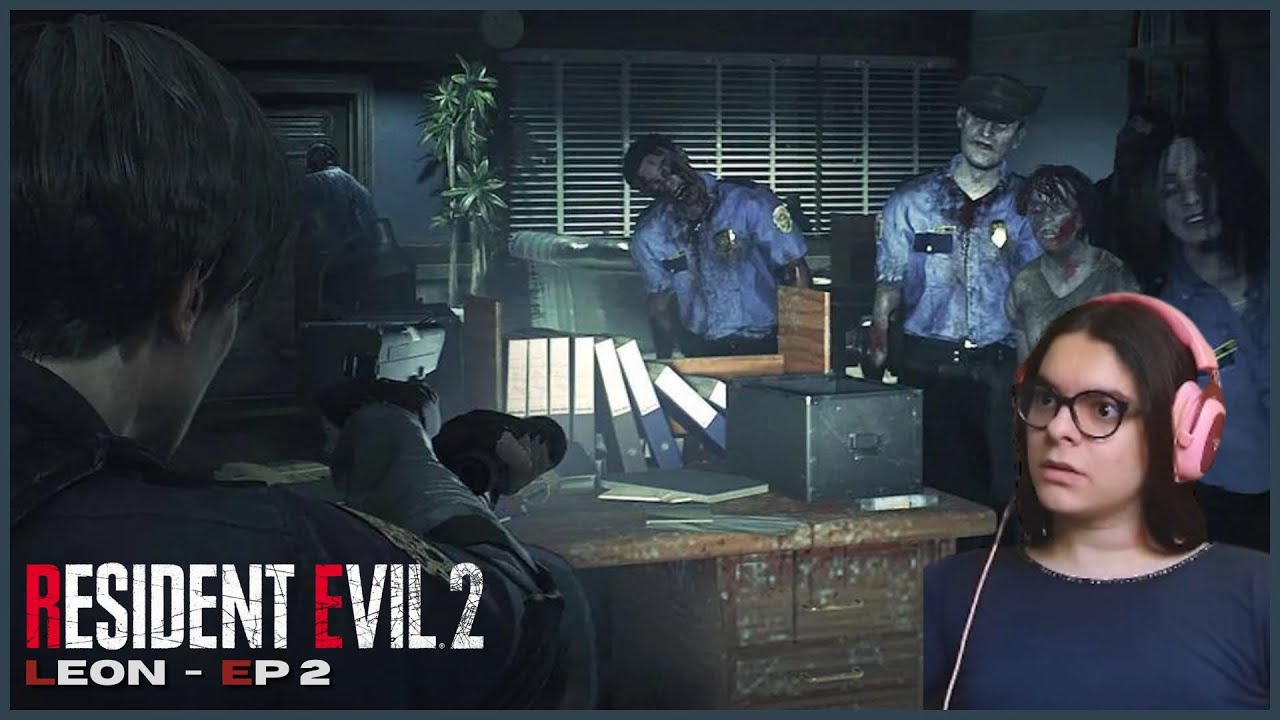 RESIDENT EVIL 2 Remake | Romance no Apocalipse? | Leon #2 - Dani ...