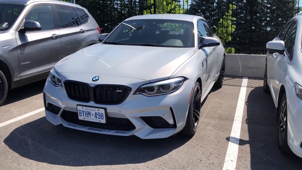 M2 Competition Hockenheim silver under the sun - YouTube