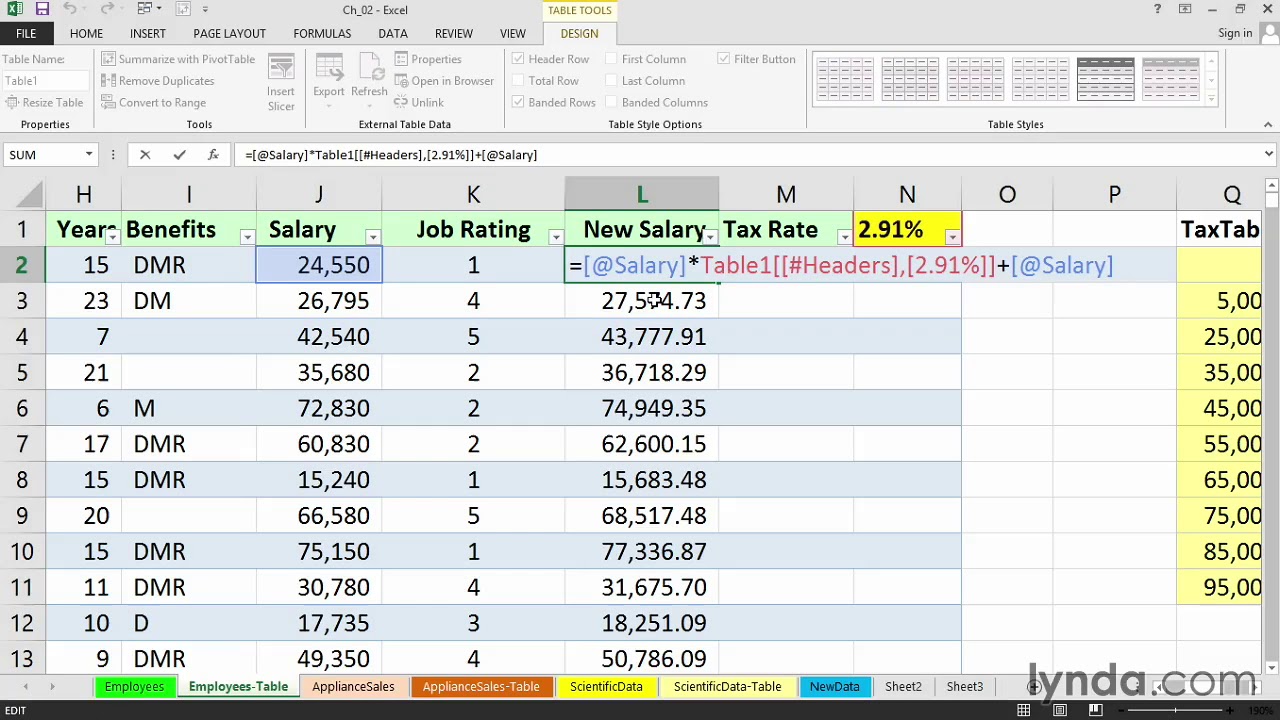02 04 tableformulas - YouTube