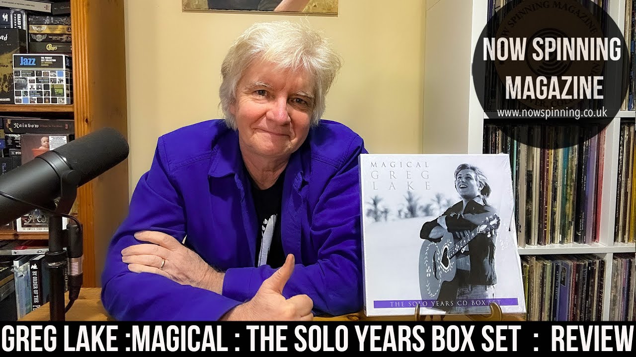 Greg Lake Magical - The Solo Album Years CD Box Set Unboxing Review ...