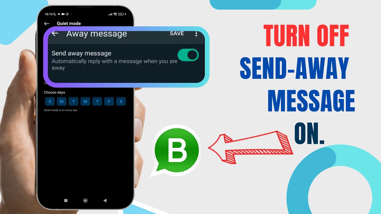 Turn Off Send-Away Message On WhatsApp Business. |Technologyglance ...